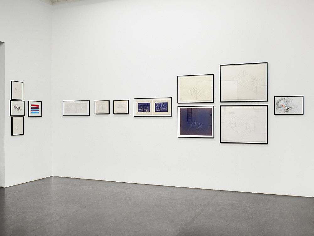Works on Paper 1966-2008 — Morgan Fisher — Exhibitions — Galerie Buchholz