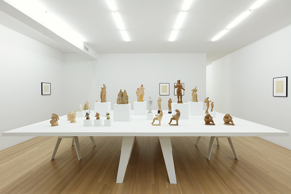 Papier-mâché — Elie Nadelman — Exhibitions — Galerie Buchholz