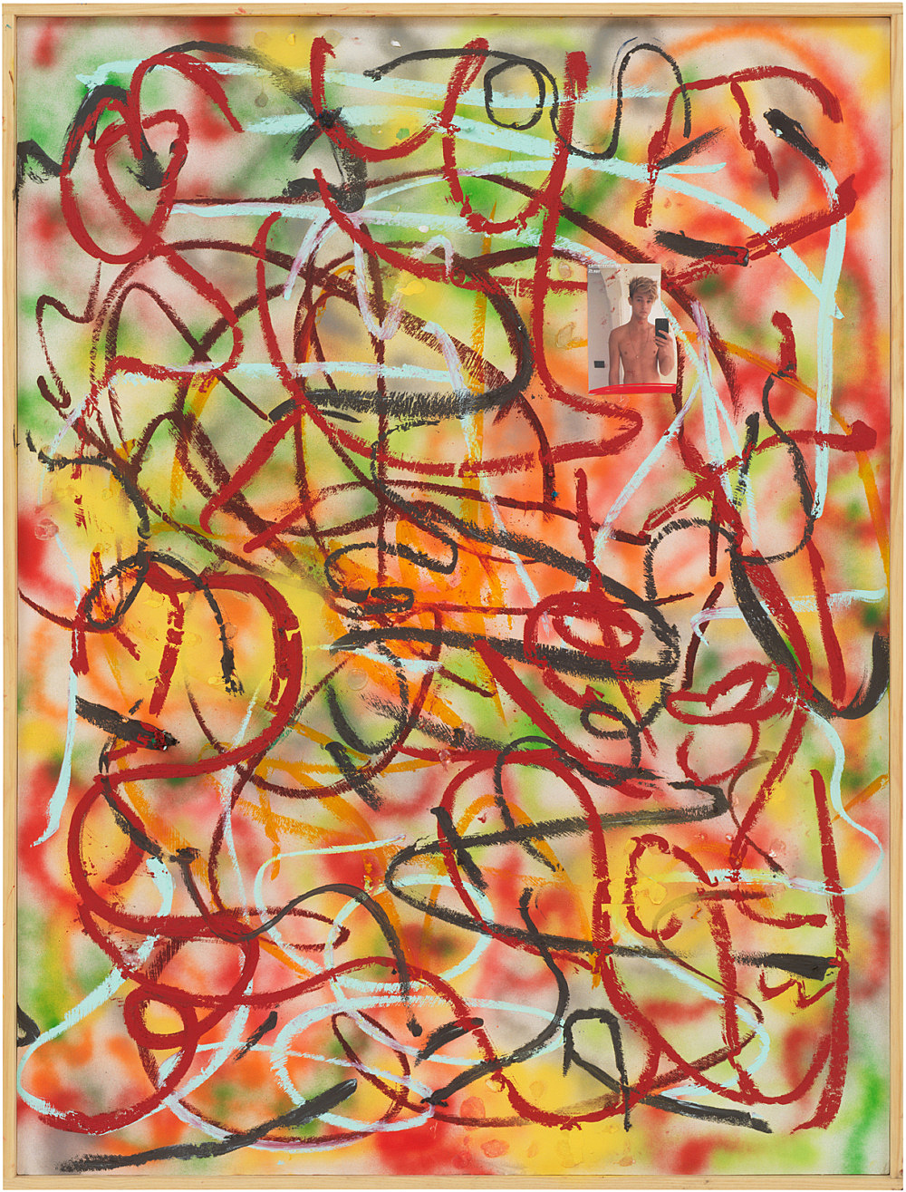 Collage Paintings, Gesture Paintings — Richard Hawkins — Exhibitions ...