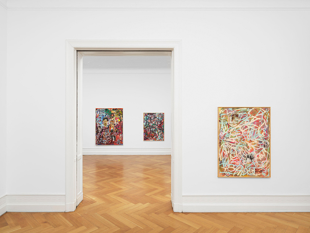 Collage Paintings, Gesture Paintings — Richard Hawkins — Exhibitions ...