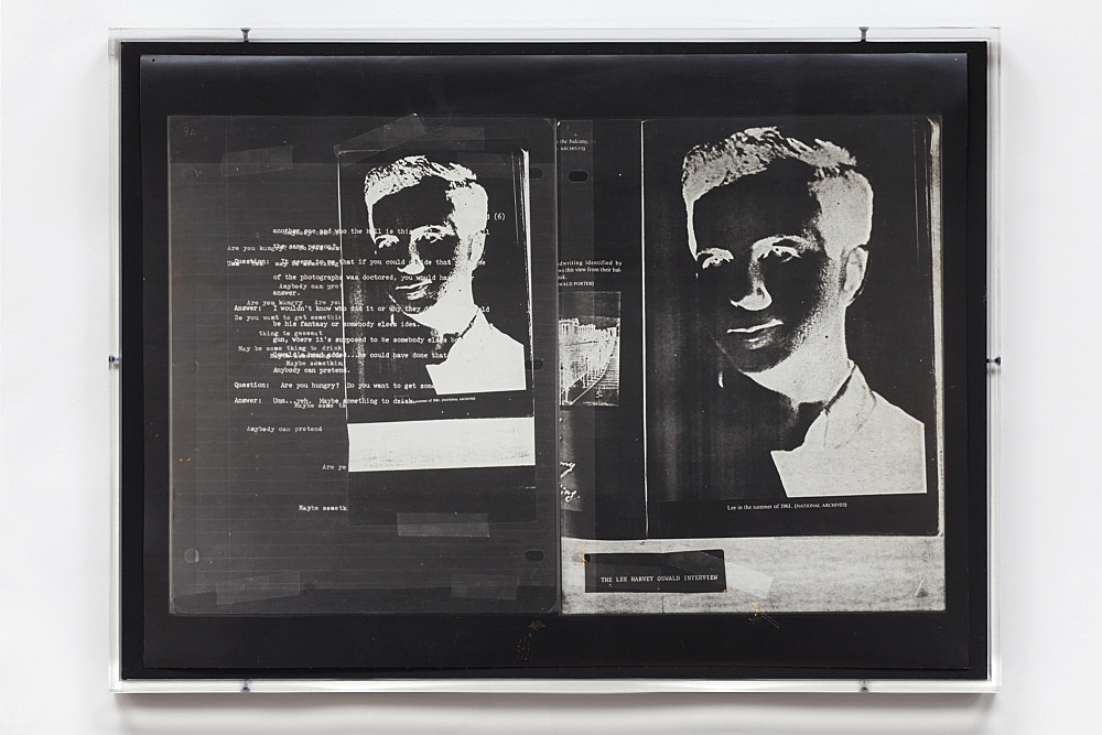 The Lee Harvey Oswald Interview — Lutz Bacher — Exhibitions — Galerie ...