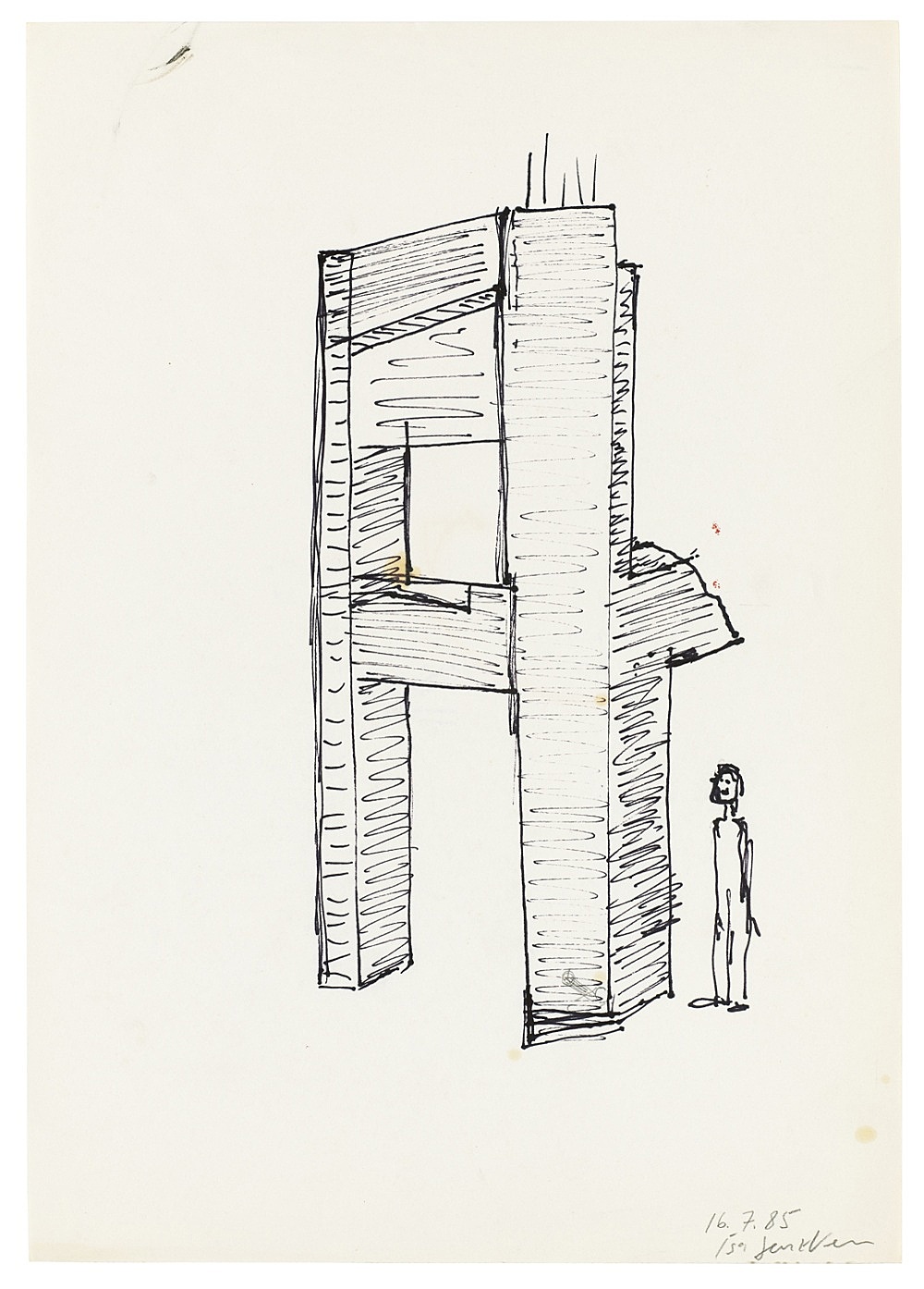 Zeichnung Plan Collage 1965-2018 — Isa Genzken — Exhibitions — Galerie ...