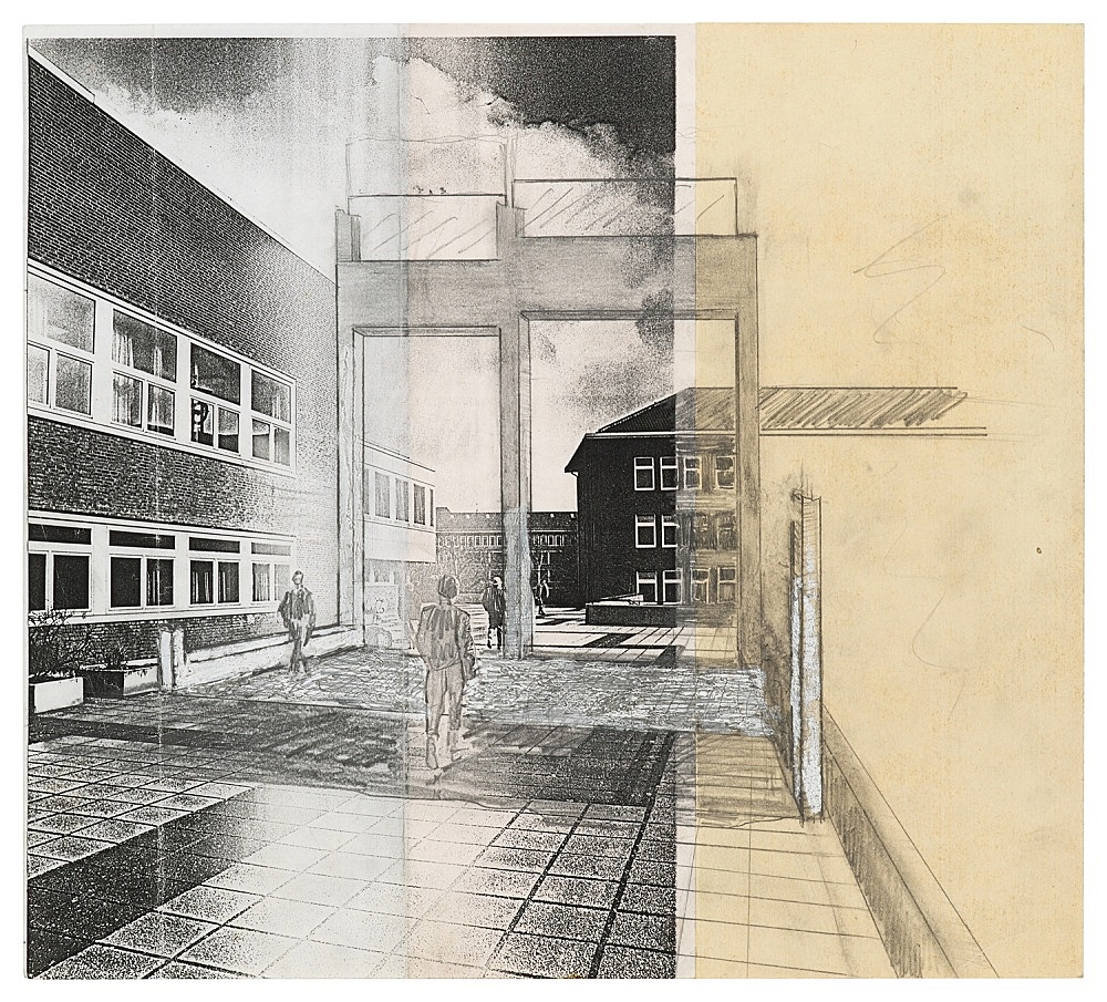 Zeichnung Plan Collage 1965-2018 — Isa Genzken — Exhibitions — Galerie ...