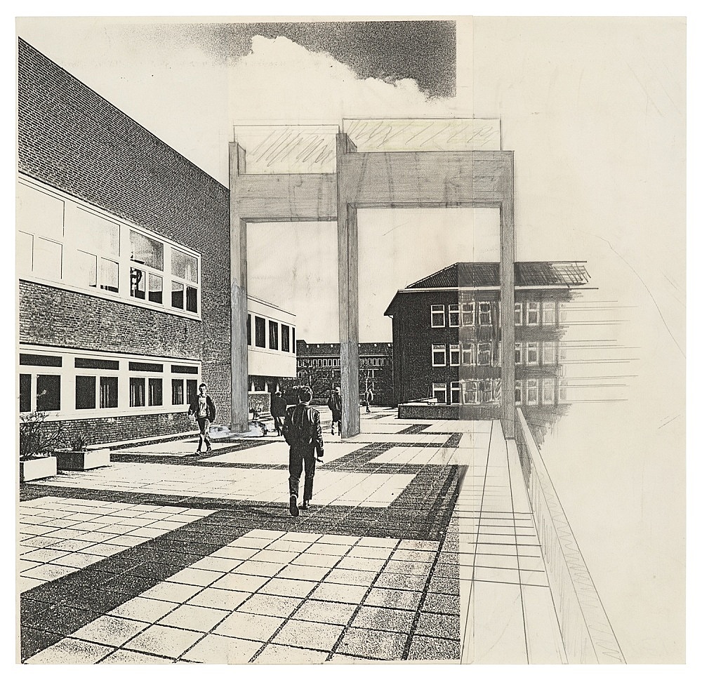 Zeichnung Plan Collage 1965-2018 — Isa Genzken — Exhibitions — Galerie ...