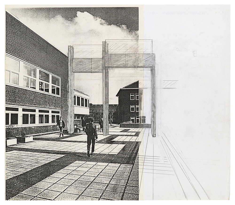 Zeichnung Plan Collage 1965-2018 — Isa Genzken — Exhibitions — Galerie ...