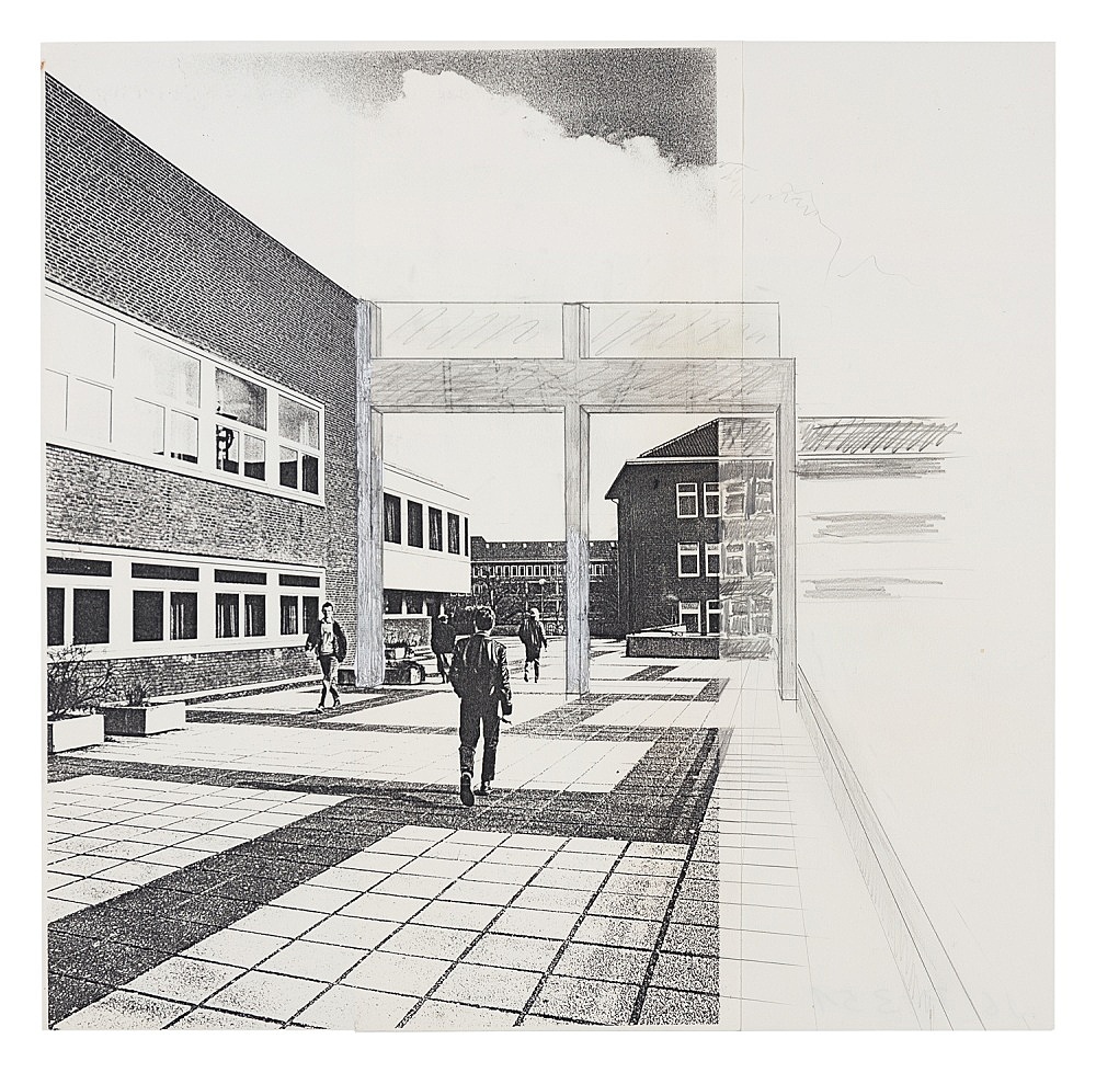 Zeichnung Plan Collage 1965-2018 — Isa Genzken — Exhibitions — Galerie ...