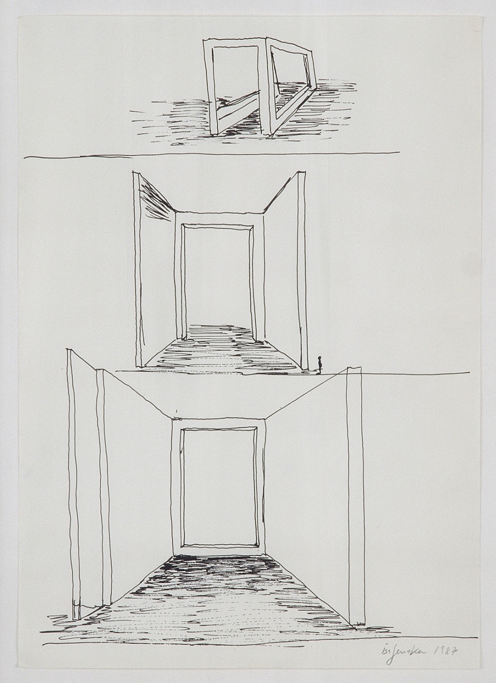 Zeichnung Plan Collage 1965-2018 — Isa Genzken — Exhibitions — Galerie ...