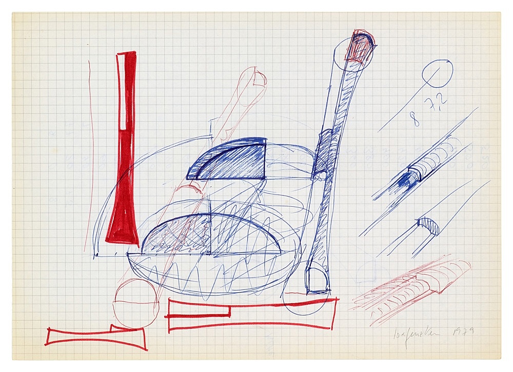 Zeichnung Plan Collage 1965-2018 — Isa Genzken — Exhibitions — Galerie ...