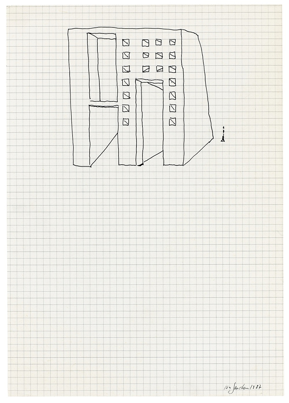 Zeichnung Plan Collage 1965-2018 — Isa Genzken — Exhibitions — Galerie ...
